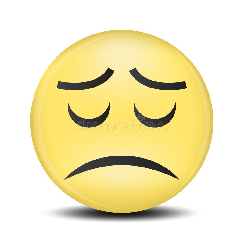 SmileySad stock vector. Illustration of smileys, funny - 86520256