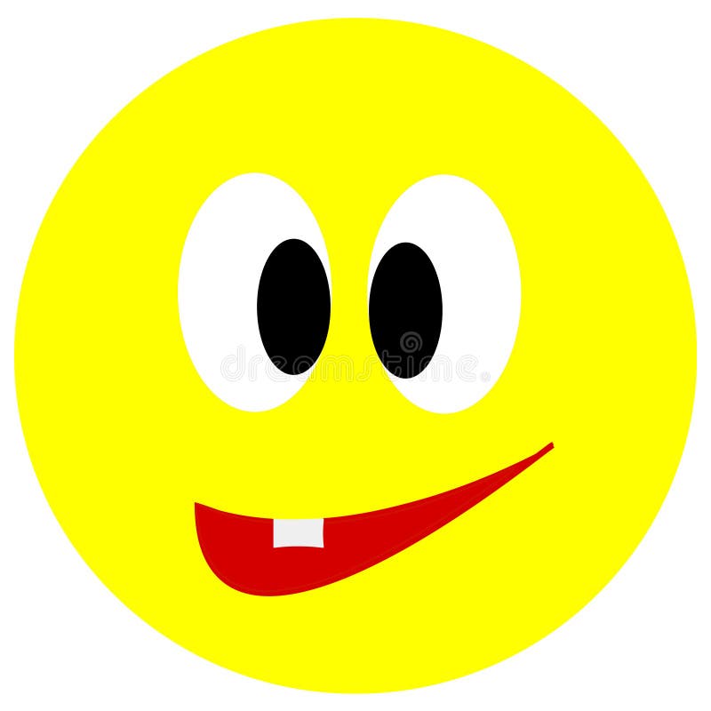 Smilie stock illustration. Illustration of smiley, mouth - 16859464