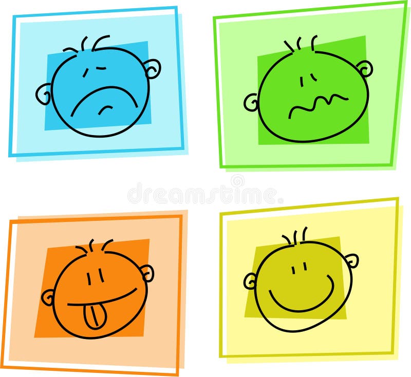 Smilie icons stock vector. Illustration of expressions - 867012