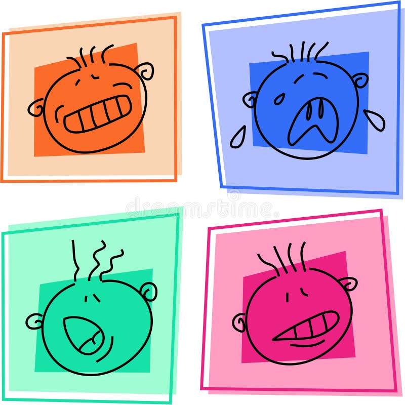 Smilie icons stock vector. Illustration of expressions - 867012