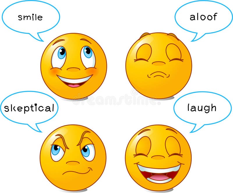 Smilies “B” stock vector. Illustration of design, laugh - 9714796