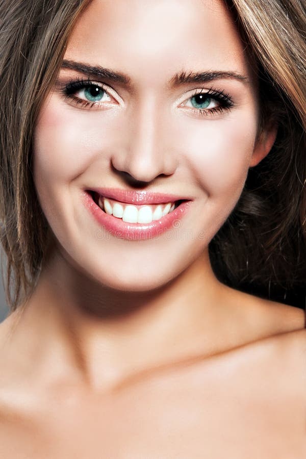 Smiling stock image. Image of modern, young, natural - 38110305