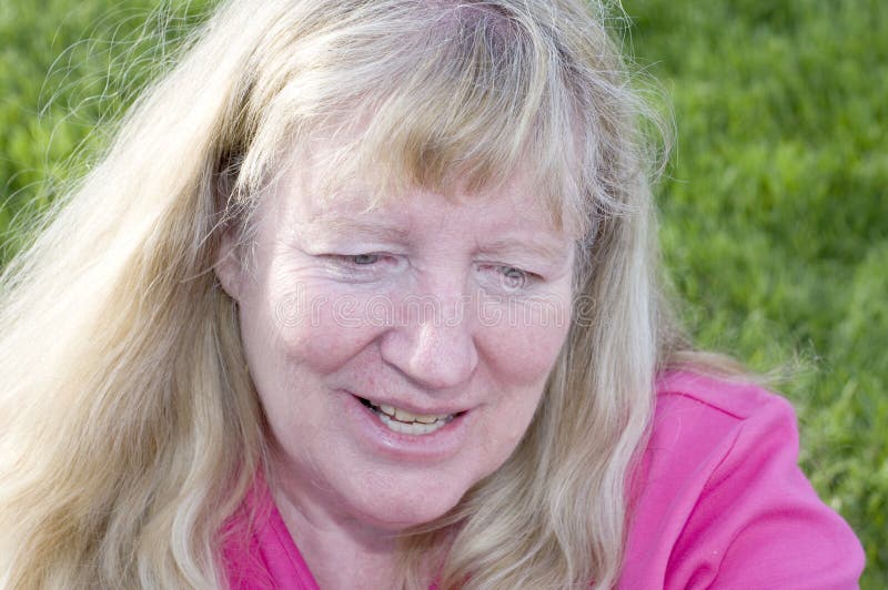 Smiling stock image. Image of girl, outside, pretty, smiling - 7492433