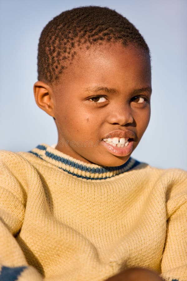 Smiling African boy stock photo. Image of face, emotion - 107554916