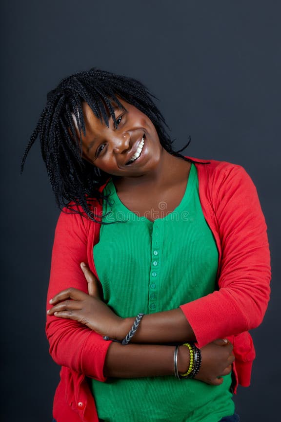 Smiling African student stock photo. Image of cheerful - 15831390