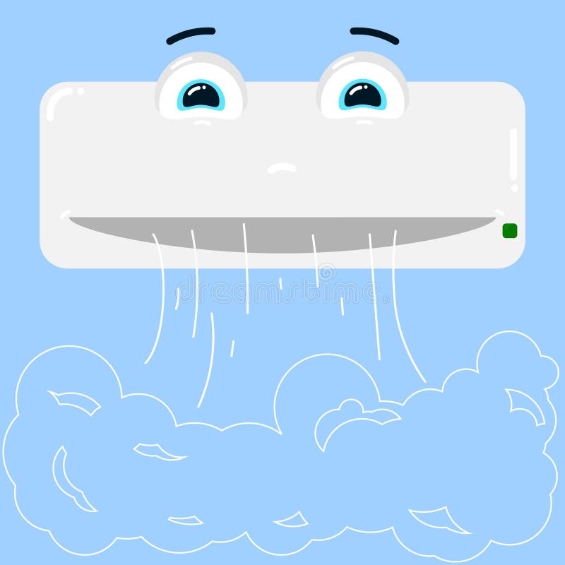 Cartoon Air Conditioner Stock Illustrations – 2,804 Cartoon Air ...