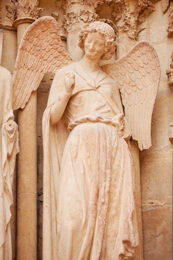 A Smiling Angel in a Turquise Picture Frame Stock Illustration ...