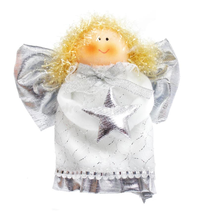 Smiling angel stock photo. Image of angel, wings, decoration - 3844190