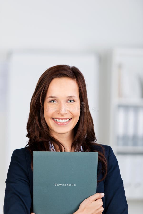 Job Applicant in an Interview Stock Image - Image of communication ...