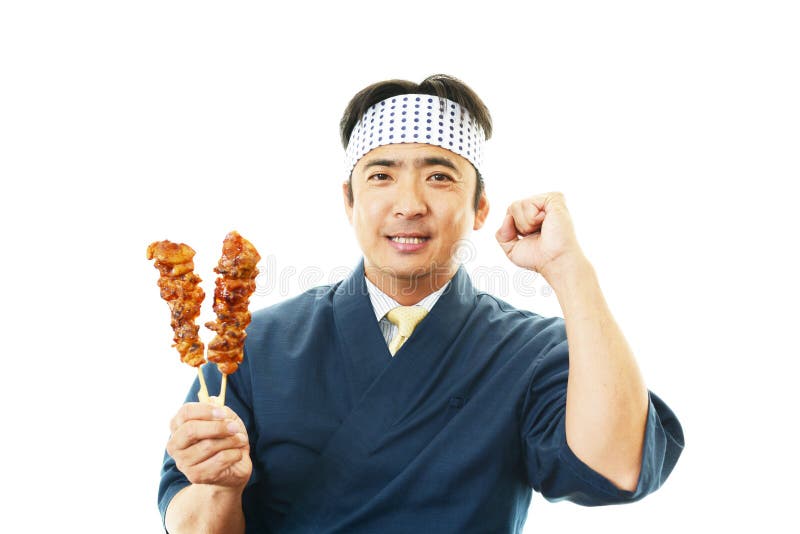 Japanese chef stock image. Image of happy, asian, breakfast - 39762529