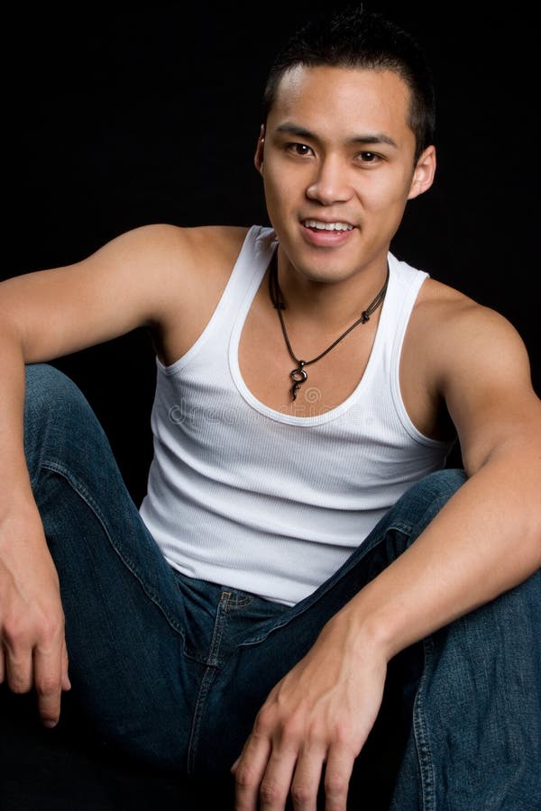 Chinese Man stock image. Image of smiling, thin, asian - 759611