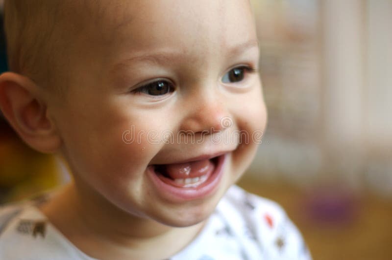 Winking baby stock photo. Image of flahza, innocence - 23331184