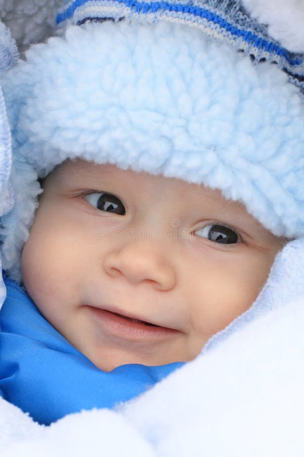 Smiling baby stock photo. Image of little, nice, caucasian - 28004536