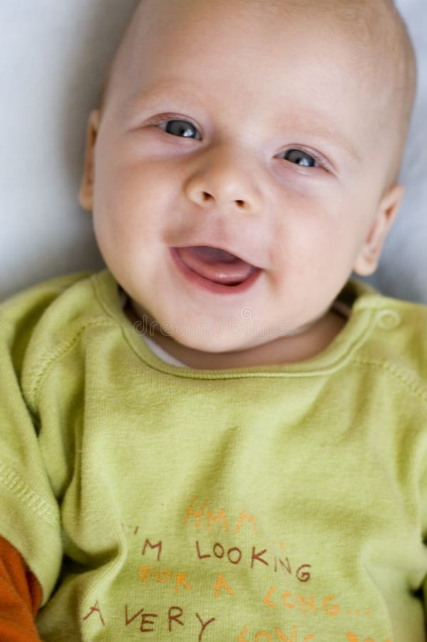 Smiling baby stock image. Image of babys, family, sensitivity - 635419