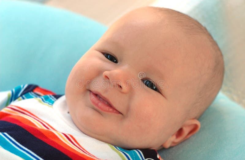 Smiling Baby Boy stock image. Image of baby, small, healthy - 2506913
