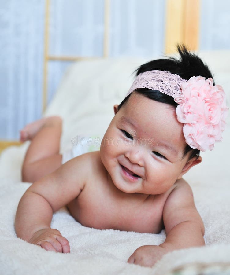 Pretty little Chinese girl stock photo. Image of kids - 30234326