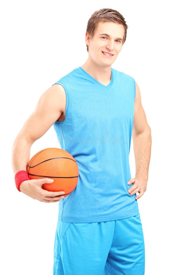 Smiling basketball player stock image. Image of happy - 21134269