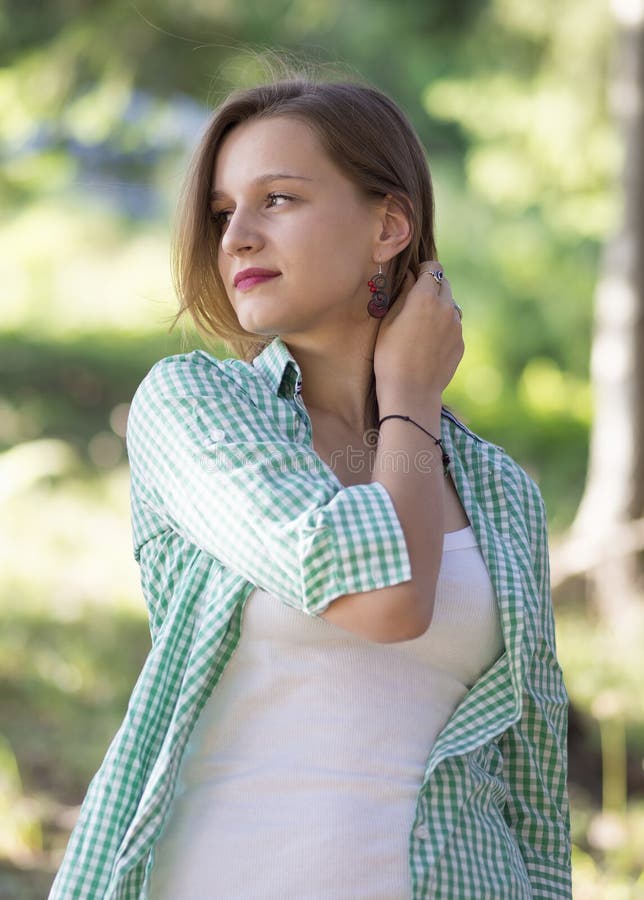 Smiling beautiful girl stock image. Image of close, life - 58697201