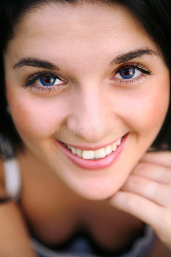 Smiling beautiful woman stock image. Image of beautiful - 9425977