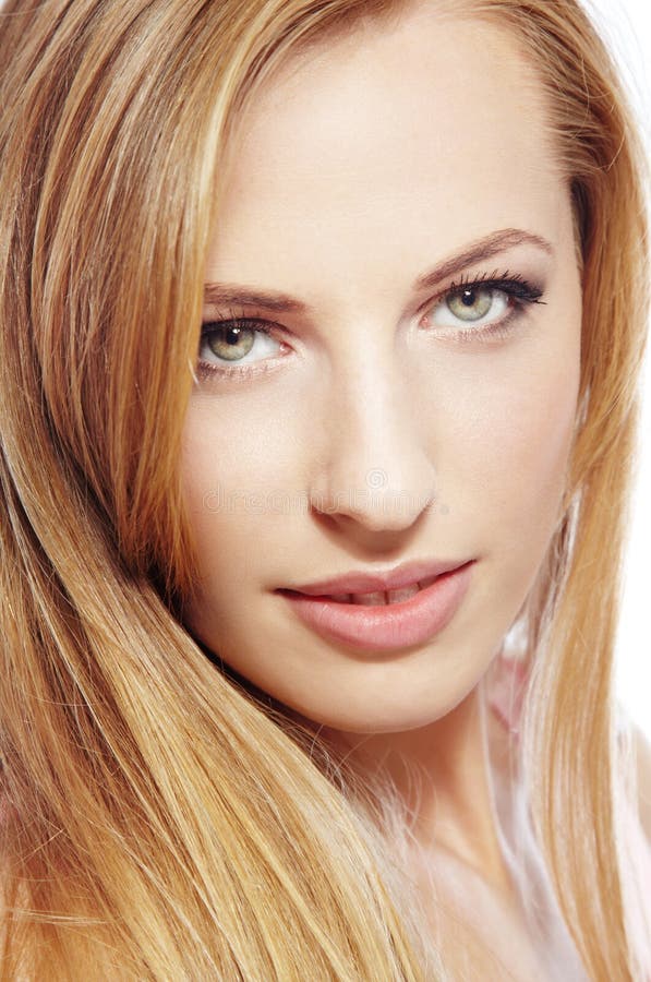 Smiling lady stock image. Image of happy, girl, healthy - 12286245