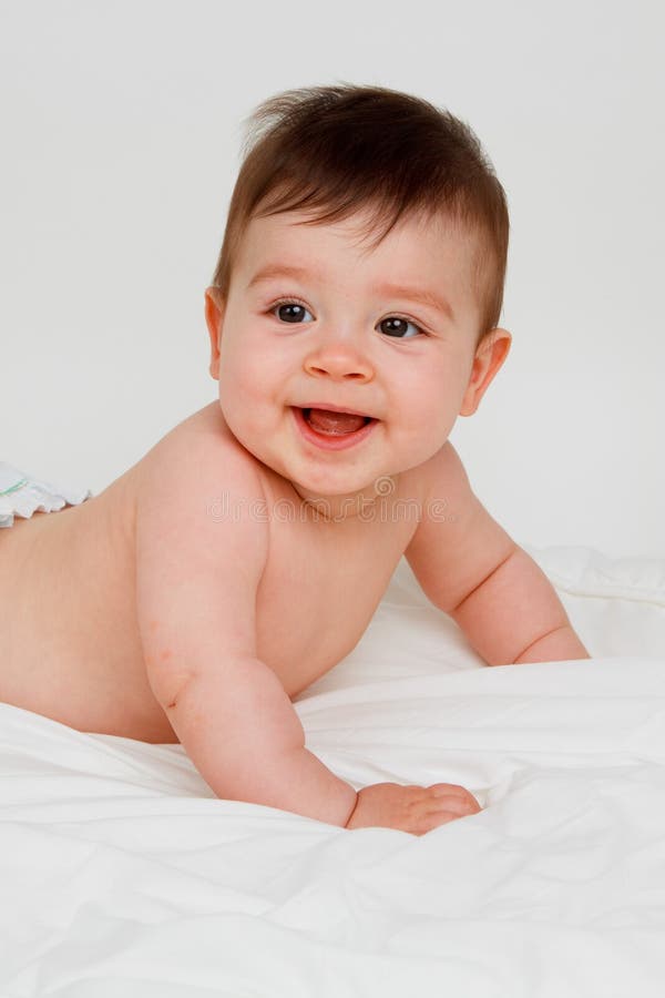 Smiling boy stock image. Image of fair, child, baby, little - 13239415