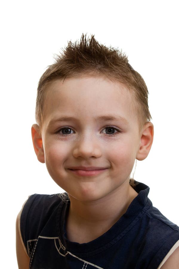 Smiling boy stock image. Image of white, preschooler - 14269217