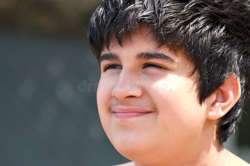 Smiling Boy stock photo. Image of closeup, dreams, dream - 14929630