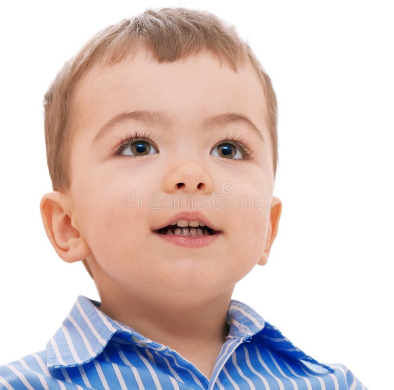 Smiling boy stock image. Image of childhood, facial, hair - 22674171