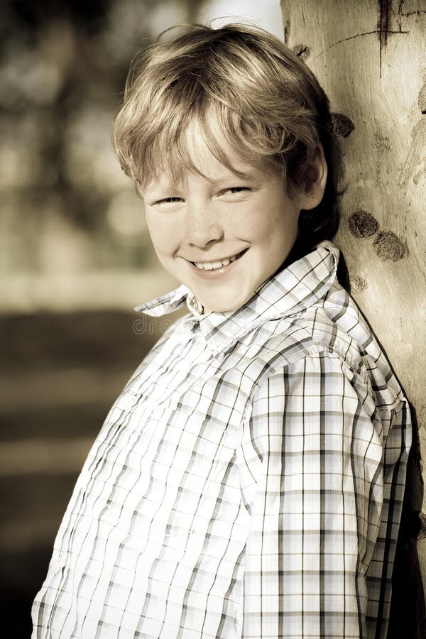 Smiling boy stock photo. Image of glad, outdoors, laughing - 7387908