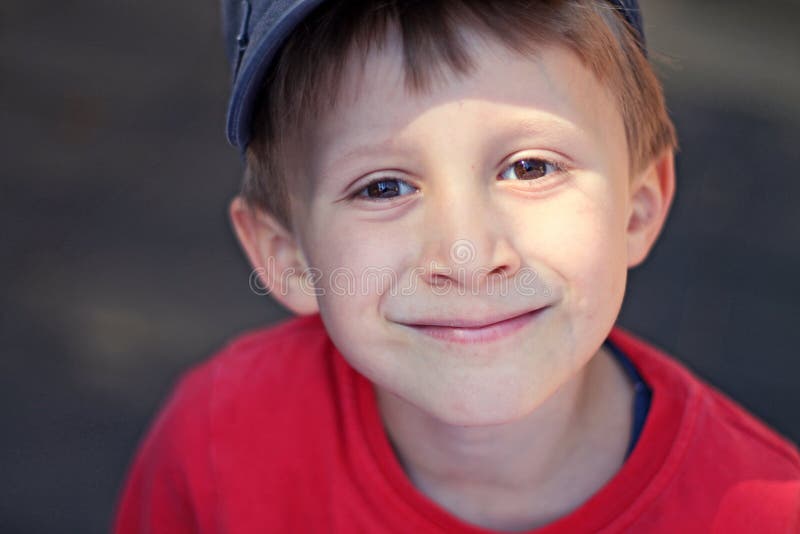 Smiling boy stock photo. Image of caucasian, cute, happiness - 34059814