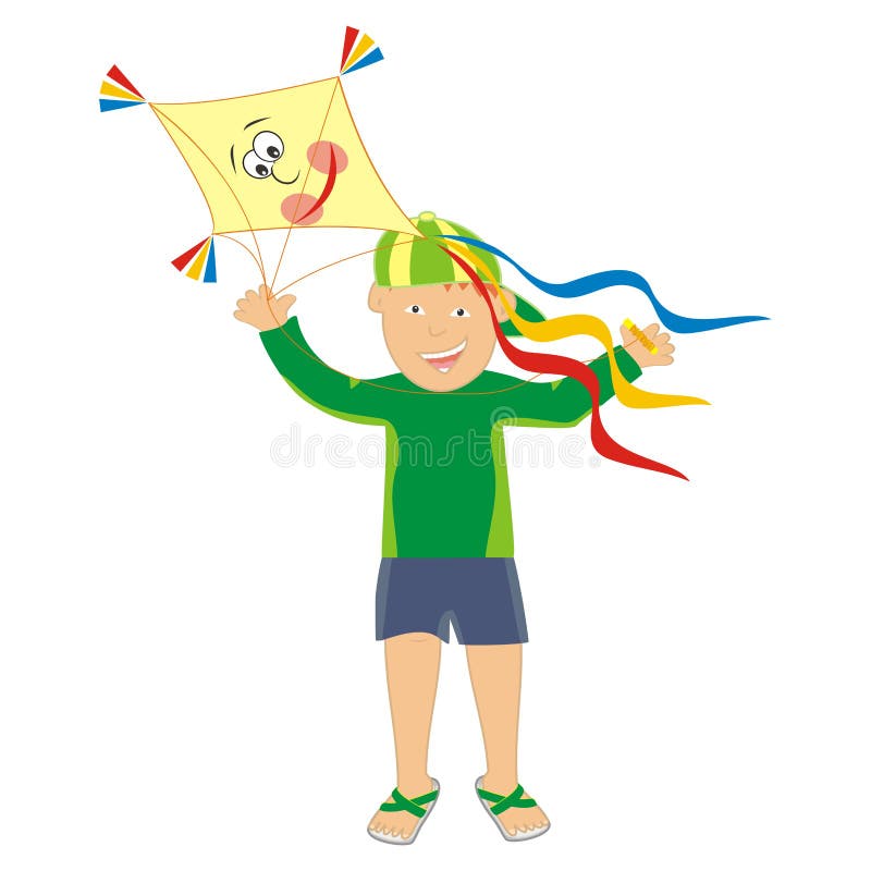 Cartoon Kite Smiling Face Stock Illustrations – 74 Cartoon Kite Smiling ...