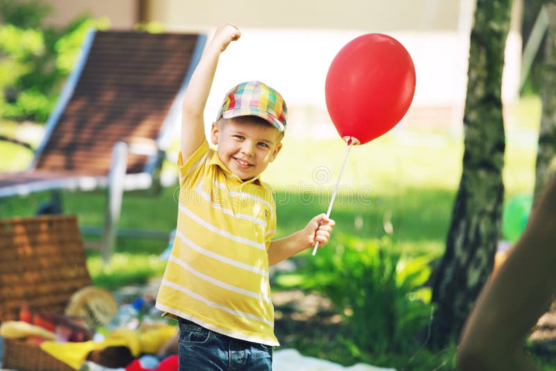 585 Baby Playing Red Balloon Stock Photos - Free & Royalty-Free Stock ...