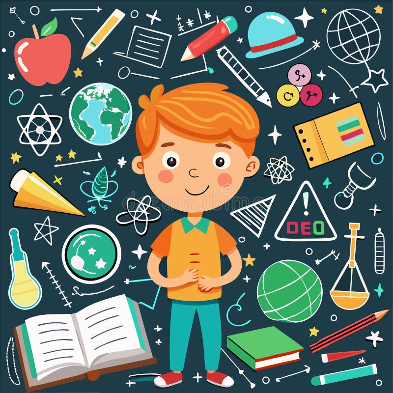 Science Chalkboard Background Stock Illustrations – 13,074 Science ...