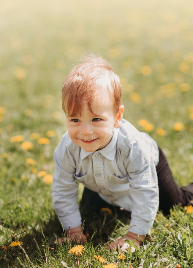 Todler Happy Playing Outside Stock Photos - Free & Royalty-Free Stock ...