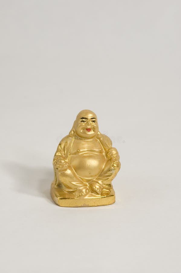 Smiling Buddha figure stock photo. Image of buddism, gold - 50873438