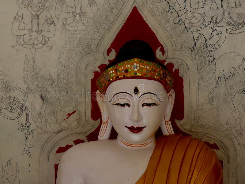 Smiling Buddha stock photo. Image of asia, love, smiling - 95063386