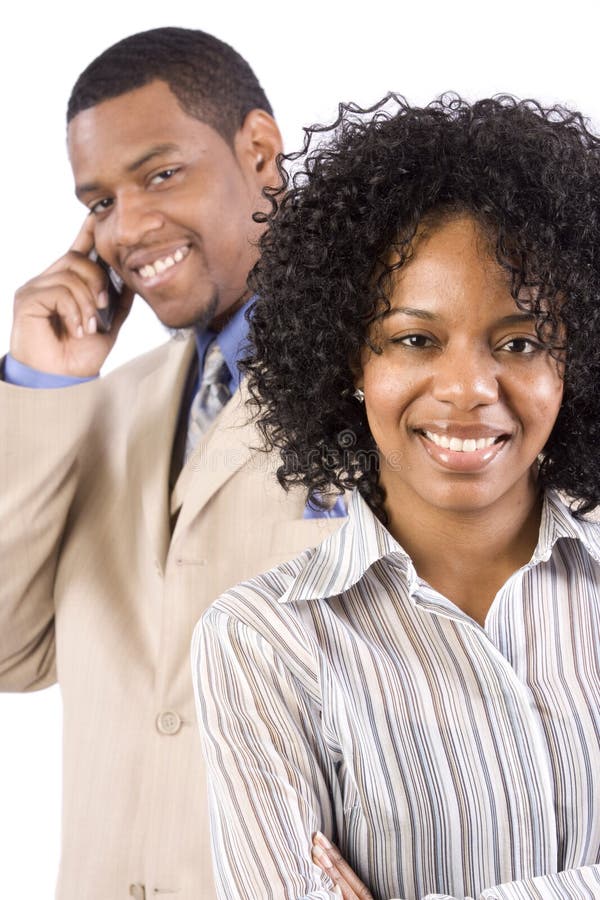 Professional couple stock photo. Image of business, together - 8027888