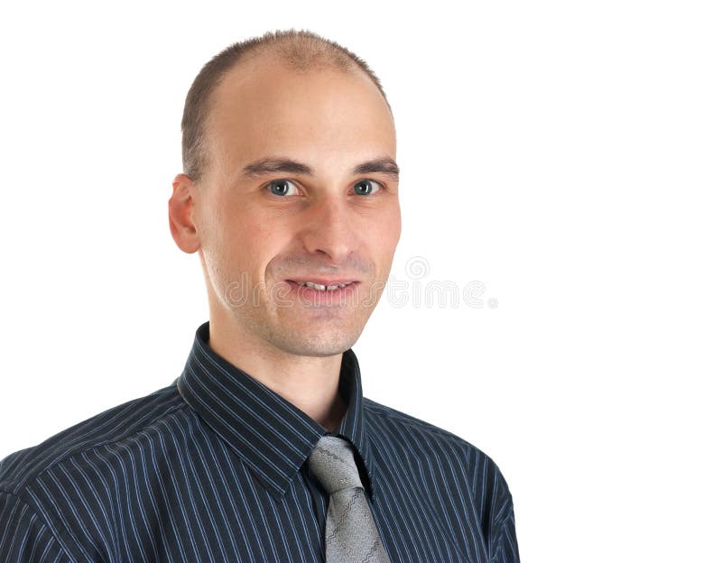Smiling business man stock photo. Image of whiten, teeth - 11195180