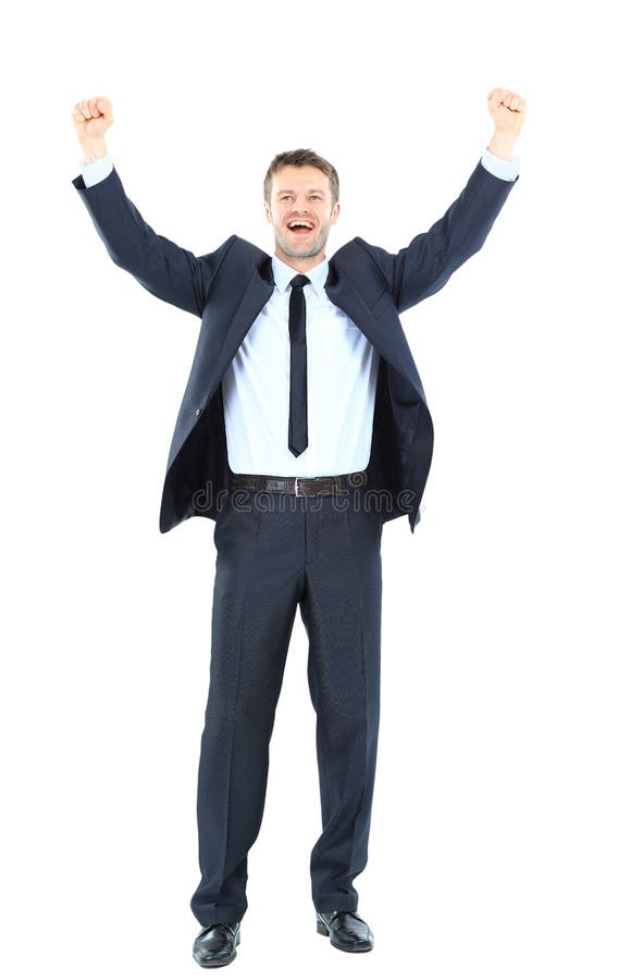 Smiling business man stock image. Image of handsome, happy - 25138081