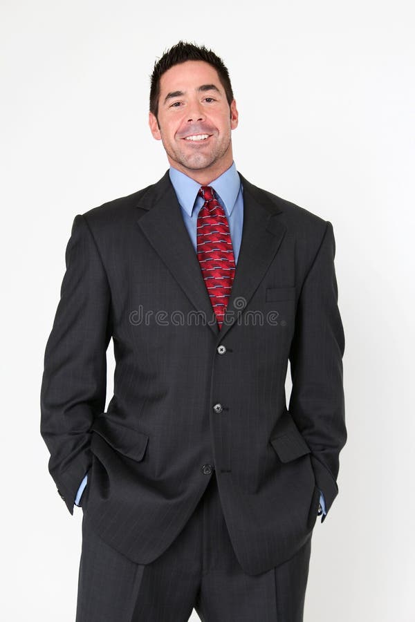 Smiling Business Man stock photo. Image of business, american - 27259954