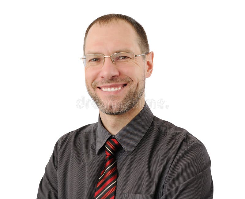 Business man #6 stock photo. Image of shirt, business, smiling - 129786