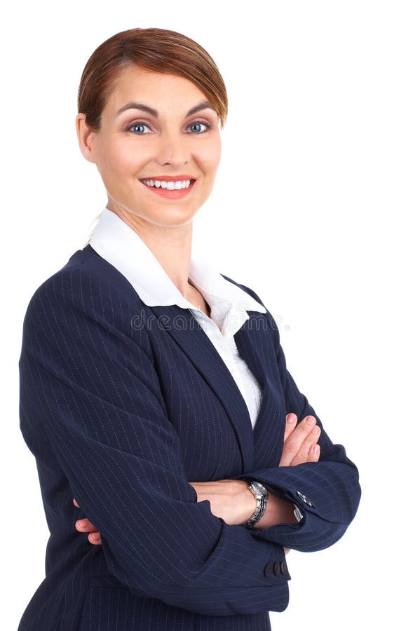 Smiling business woman stock image. Image of black, partner - 9382701