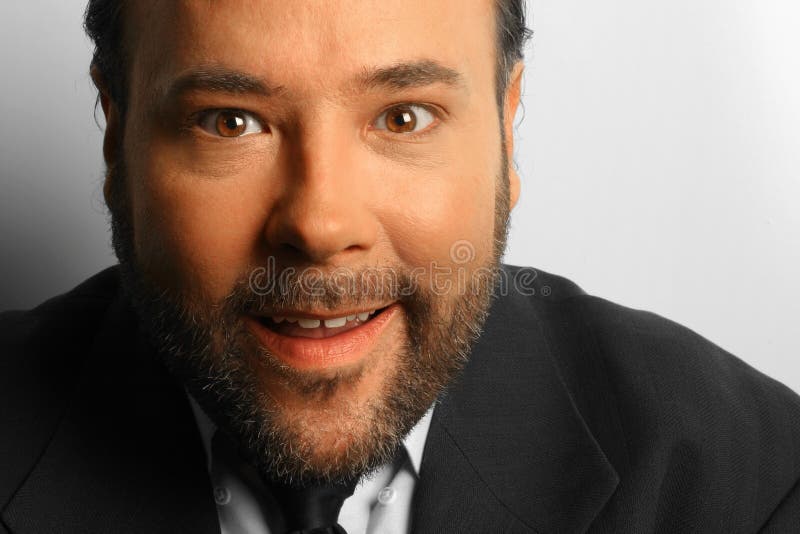 Smiling Businessman stock photo. Image of professional - 14670302