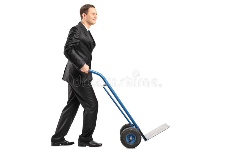 Handsome Black Man Pushing Object Stock Photos - Free & Royalty-Free ...