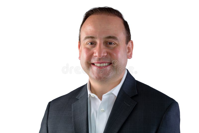 Happy Businessman Portrait with Copy Space Stock Photo - Image of ...