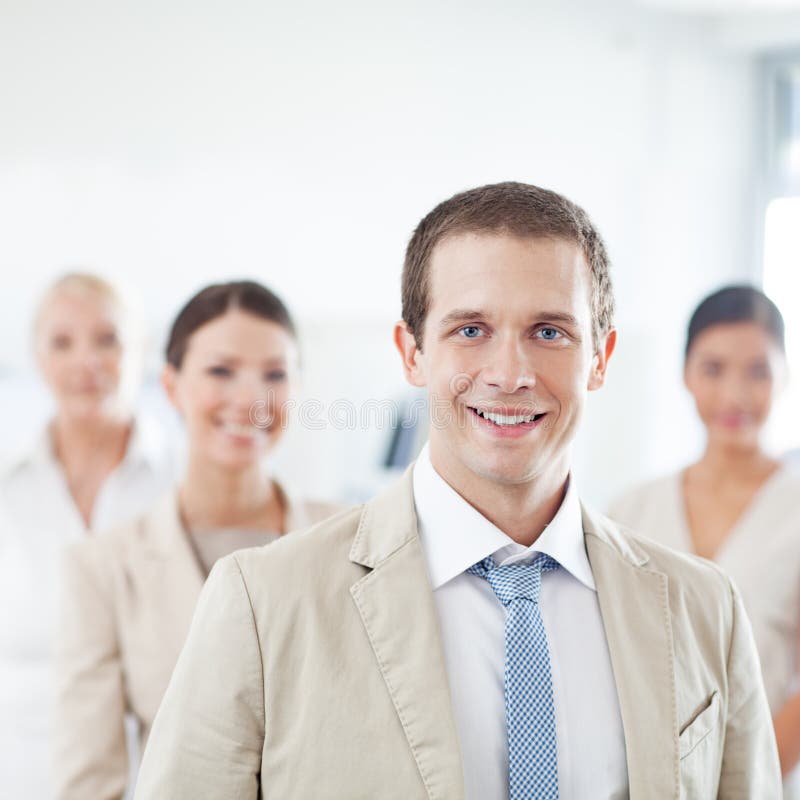 Smiling Businessman stock photo. Image of businessman - 30914660