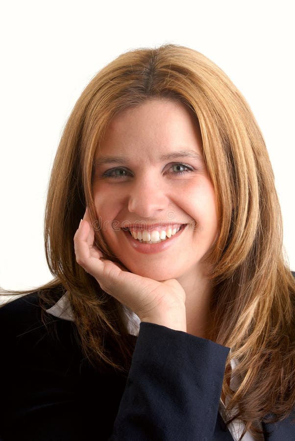 Smiling Businesswoman stock image. Image of smile, pretty - 2510323