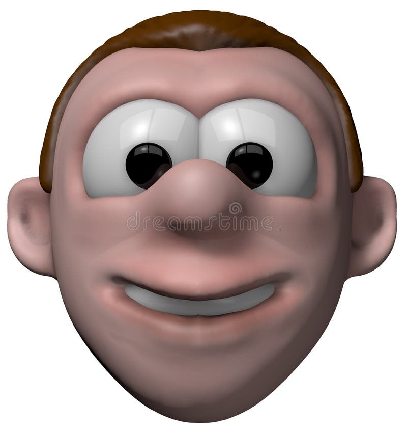 Smiling cartoon boy stock illustration. Illustration of cute - 24132234