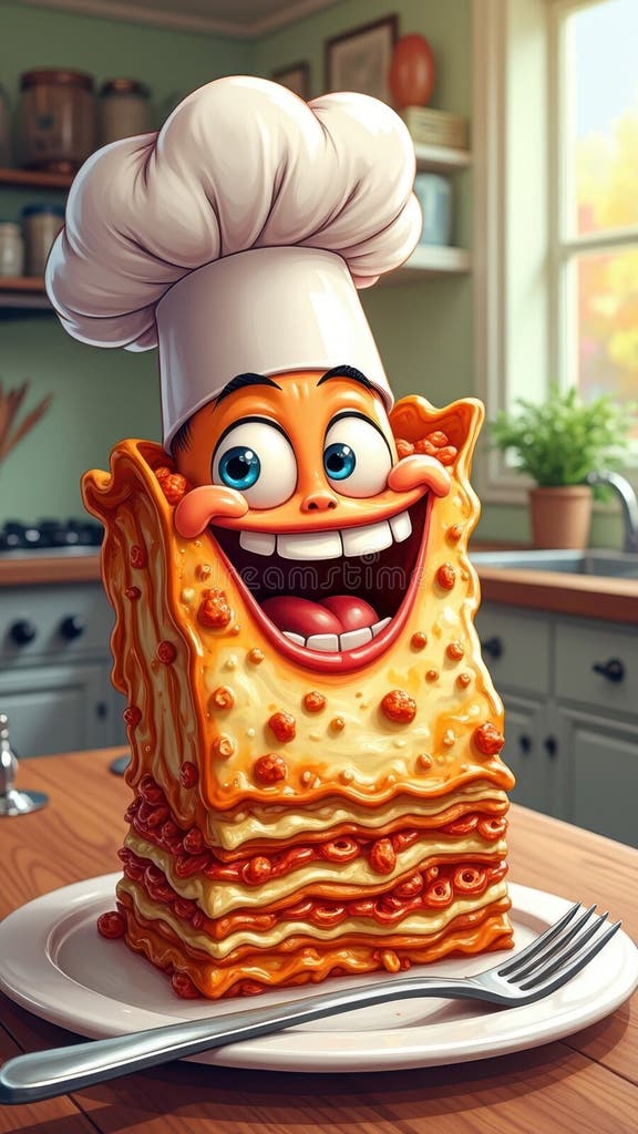 Cartoon Lasagna Stock Illustrations – 1,013 Cartoon Lasagna Stock ...