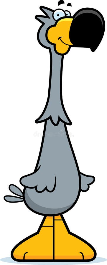 Smiling Cartoon Dodo stock vector. Illustration of animal - 47399857